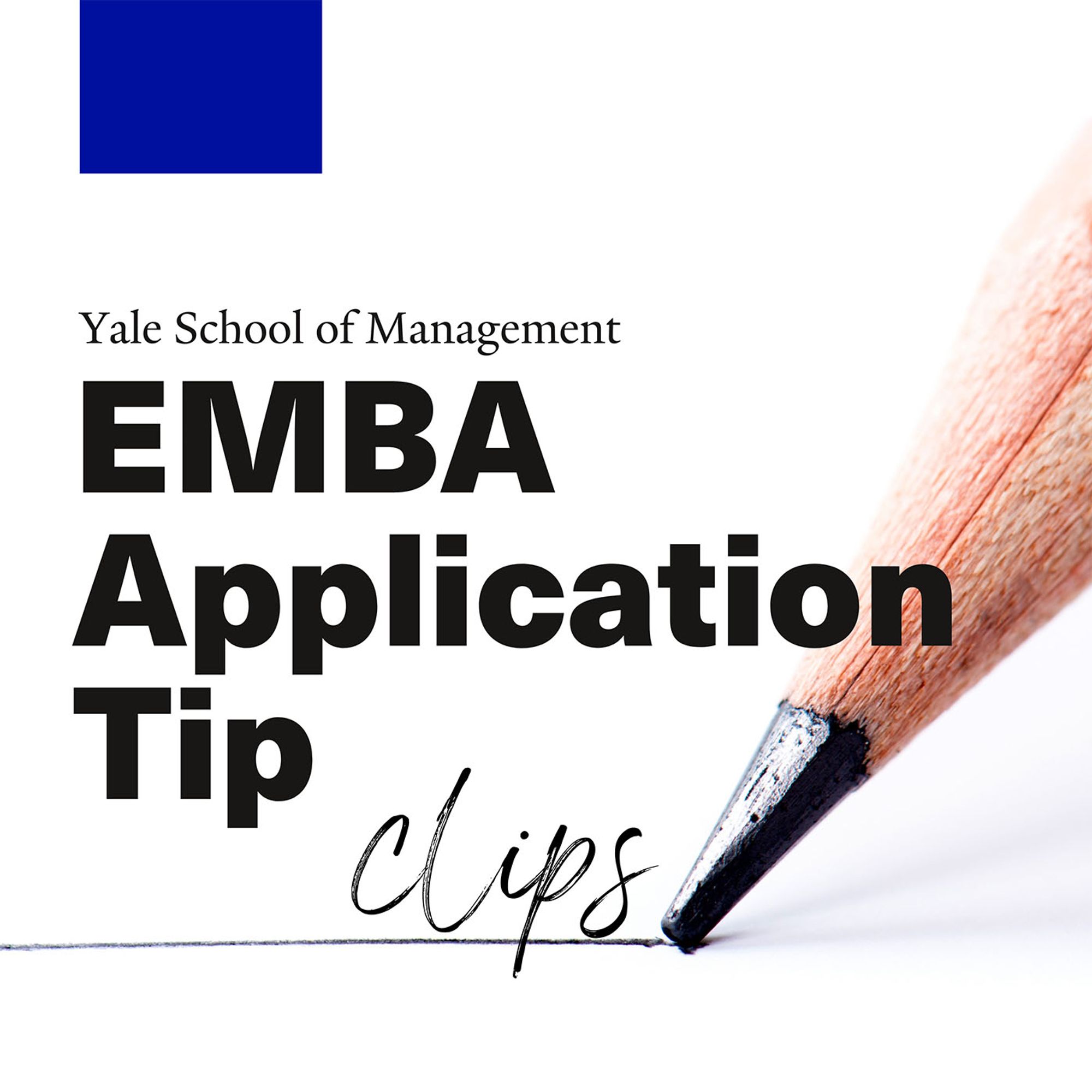 EMBA Application Tip Clips
